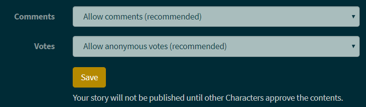 Create a story - ChatFighters
