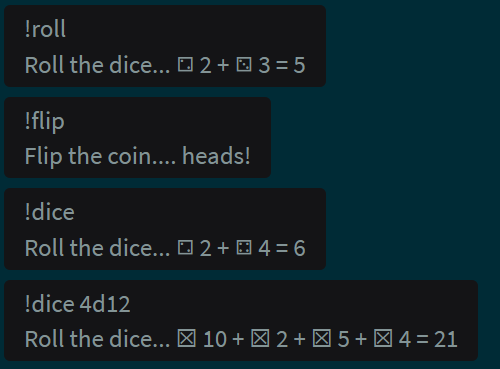 support/chatdice - ChatFighters
